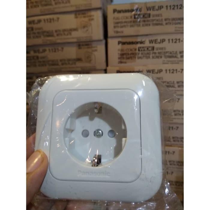 Jual WEJP1121-7 Stop Kontak Dengan Pengaman (CP) Panasonic - Kota ...
