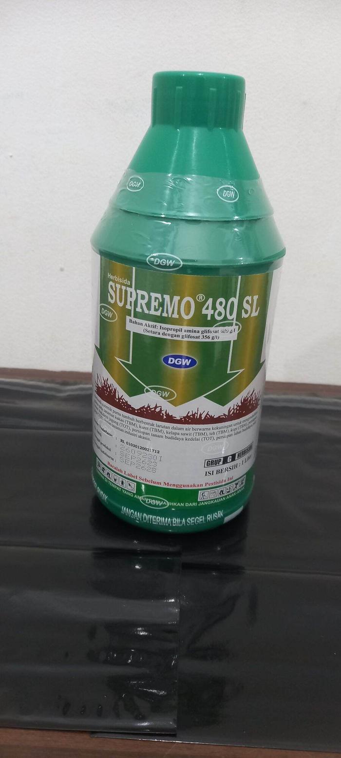 Jual Herbisida Supremo 480 SL ukuran 1L Racun Rumput Sistemik - Kota ...