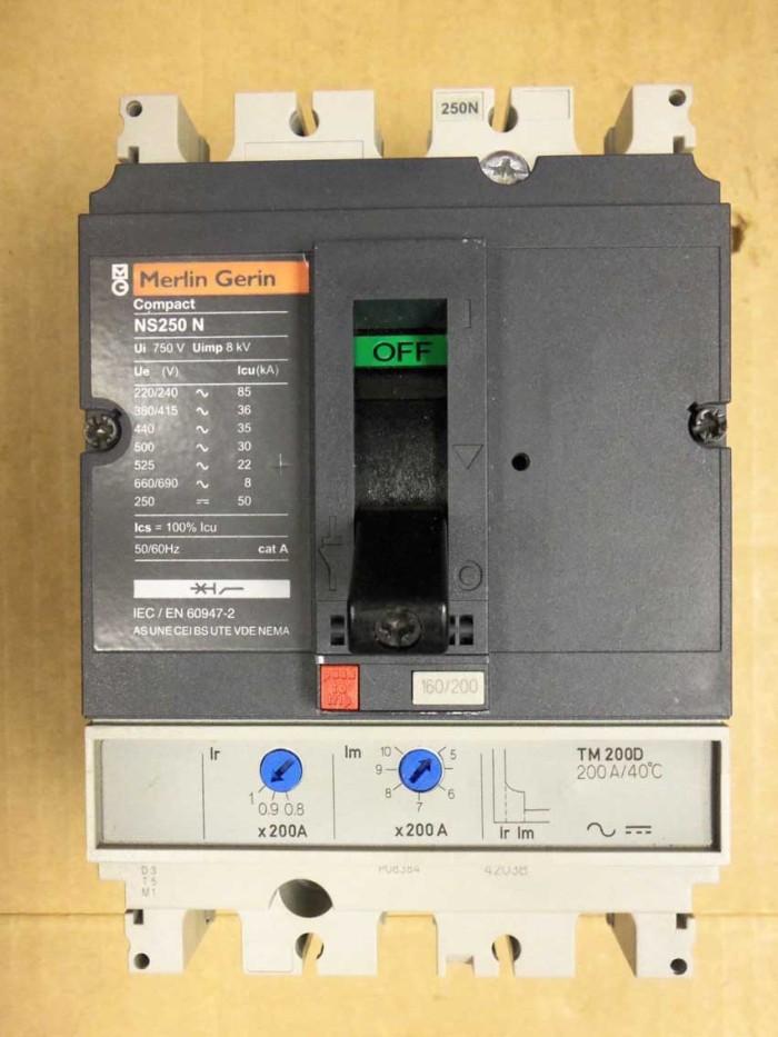 Jual Mccb Ns250N 200A 3P Merlin Gerin - Jakarta Utara - Our Equipment ...