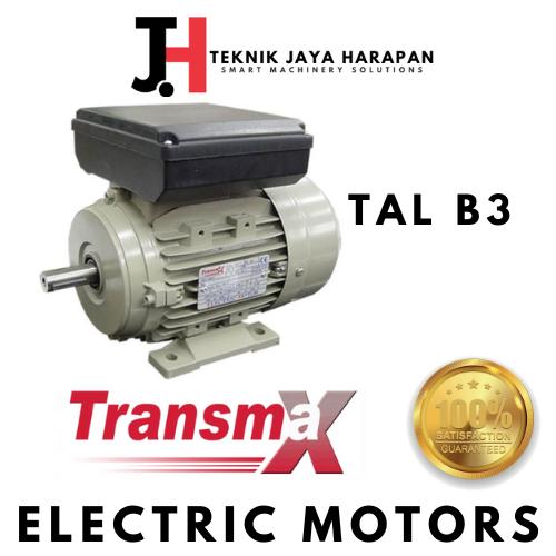Jual DINAMO ELECTRIC MOTOR TRANSMAX TAL 2P 3KW 4HP 1 PHASE SINGLE PHASE 220/240V B3 - Jakarta ...