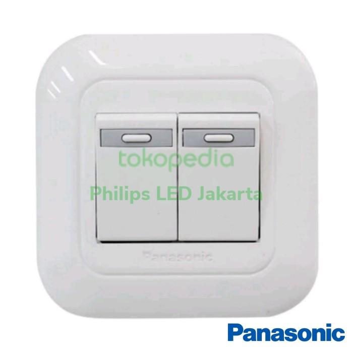 Jual SAKLAR SERI / DOUBLE PANASONIC 2 GANG - Kota Bogor - willysoetikno ...