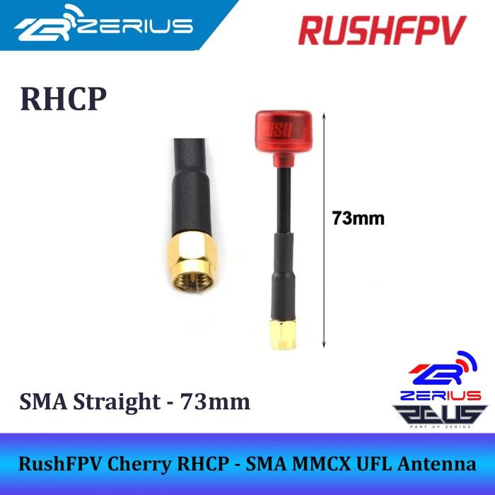 Jual RushFPV Cherry Antenna 5.8GHz RHCP UFL SMA MMCX RPSMA Analog Antenna - SMA - Jakarta Timur ...