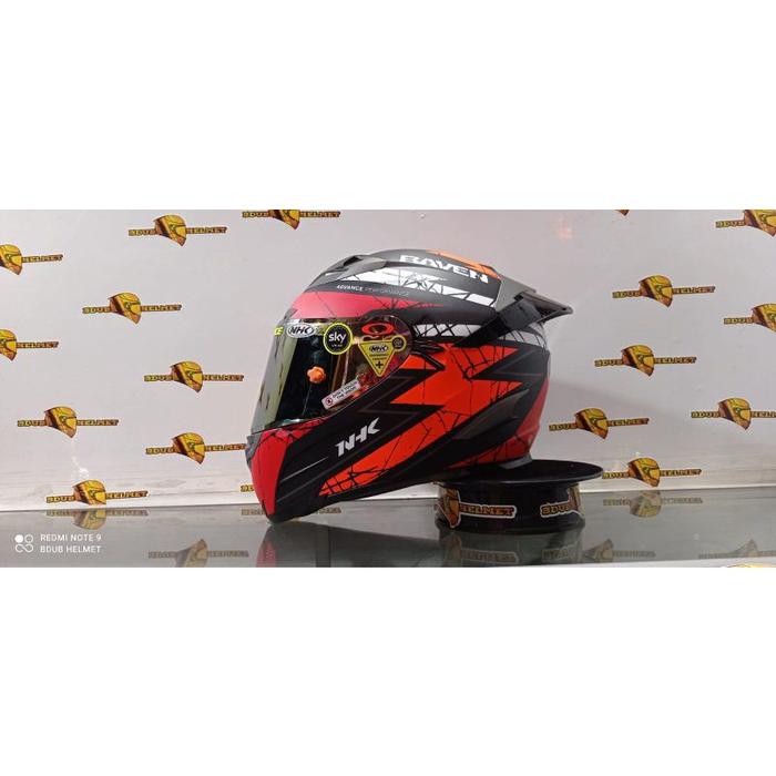 Jual Helm Nhk full face RX9 MOTIF SERIES SE RACER X PINK FLOURICENT ...