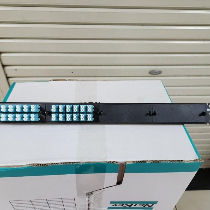 Jual Fiber Panel Panduit LC adapter multi mode Opticom Fiber Adapter ...