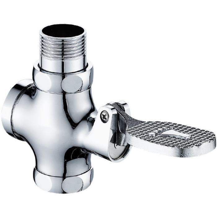 Jual Pedal Type Self-closing Flushing Valve All Copper Body Squat ...