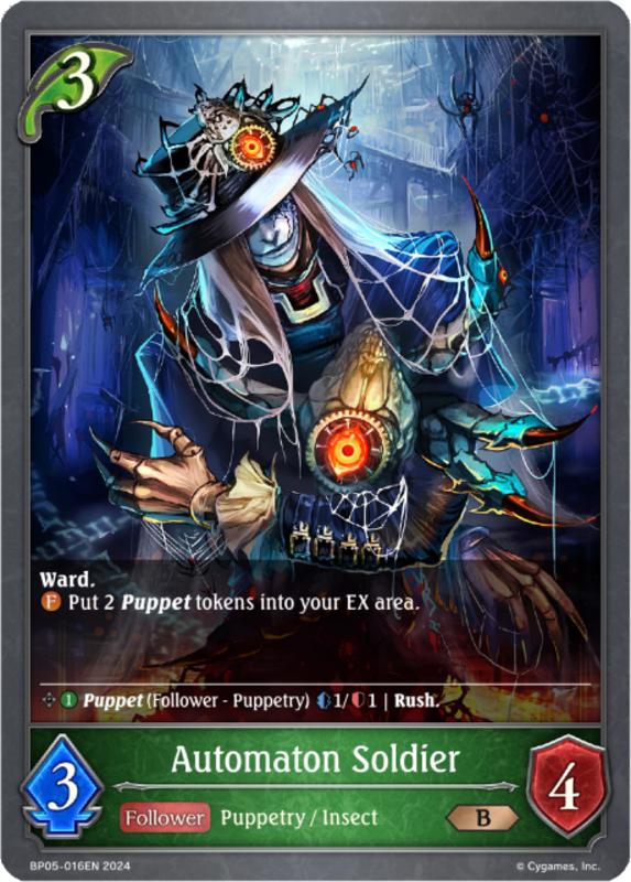 Jual BP05-016EN B Automaton Soldier Shadowverse Evolve SVE TCG - Jakarta Barat - Cryotech Card ...