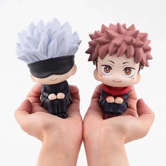 Jual ADA!!! Anime Jujutsu Kaisen Figures Cute Gojo Satoru Itadori Yuji ...