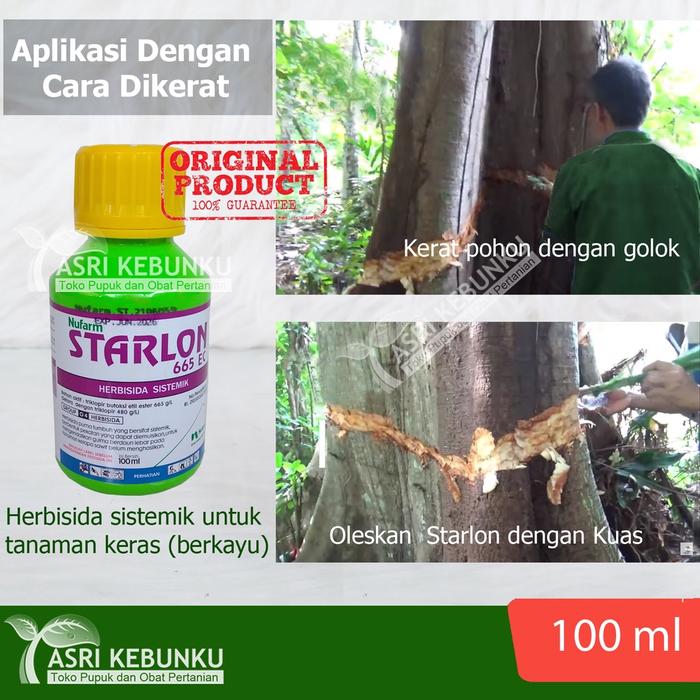 Jual L14 Starlon 665 EC 100 ml Herbisida untuk Mematikan Pohon dan ...