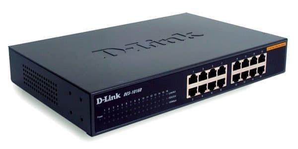 Jual D-Link Switch Hub 16 Port DES-1016D 10/100Mbps - Jakarta Pusat ...