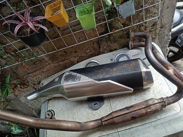 Jual Inc Ppn- Knalpot Ninja 250 Fi Ninja 250Fi Injeksi Original Ori ...