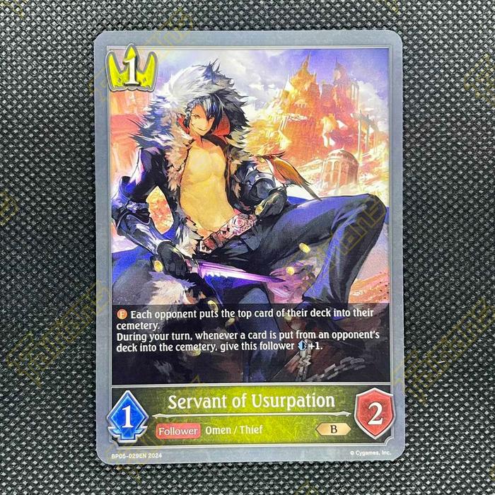 Jual Shadowverse Evolved BP05-029EN Servant of Usurpation B - Kota Semarang - Fairians Valhalla ...