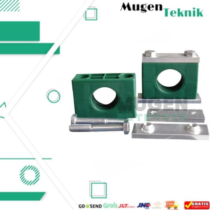 Jual 18MM Clamp Stauff Pipe Tubing Hydraulic Klem Pipa Hidrolik Heavy ...