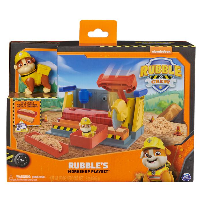 Promo Mainan Paw Patrol Rubble & Crew Rubble's Workshop Playset Cicil 0 ...