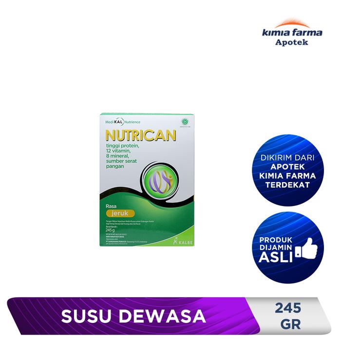 Jual NUTRICAN JERUK 245 GR / SUSU DEWASA / KIMIA FARMA - Jakarta Pusat - Kimia Farma Apotek ...