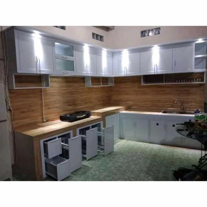 Jual Kitchen Set Aluminium Kitchen Set Minimalis Kitchenset Lemari ...