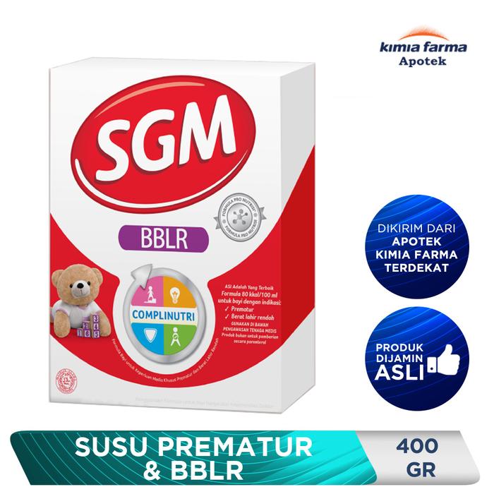 Jual SGM BBLR FORMULA BAYI BUBUK 400 GR / SUSU BBLR / KIMIA FARMA - Jakarta Pusat - Kimia Farma ...