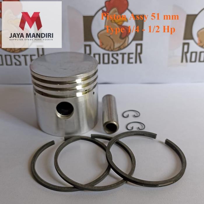 Jual Piston Assy Ukuran diameter 51mm kompresor angin - Kab. Tangerang ...