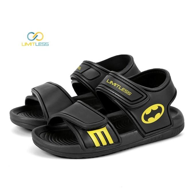 Jual Limitless - Spider/Batman Sandal Gunung Anak Laki-Laki Sandal Slop ...