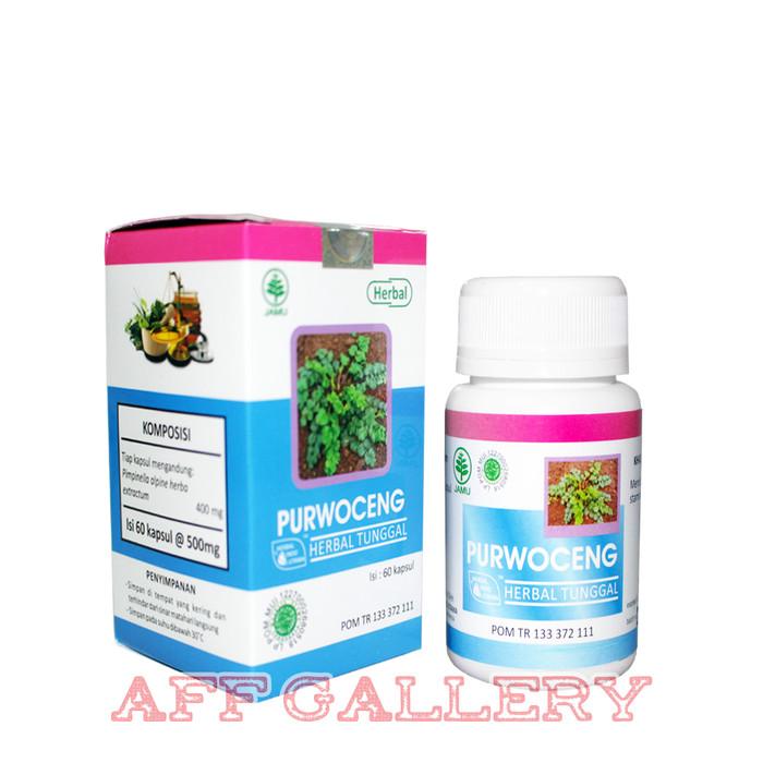 Jual Kapsul Herbal Tunggal HIU Purwoceng Isi 60 Kapsul Original Stamina ...