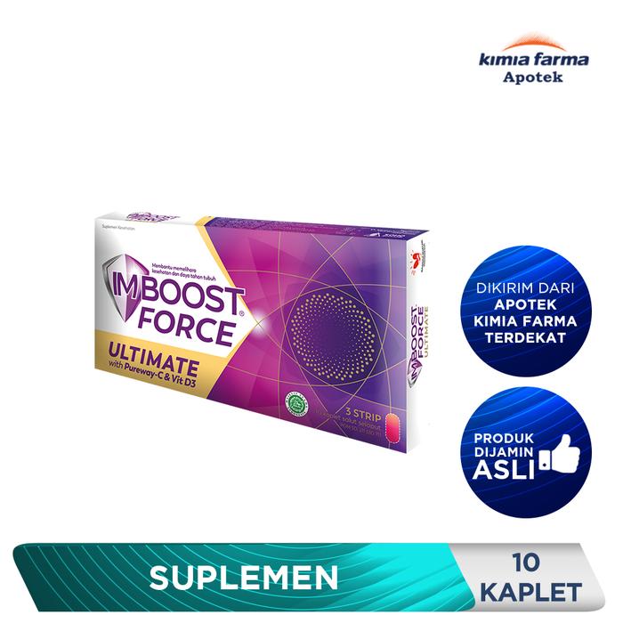 Jual IMBOOST FORCE ULTIMATE STRIP 10 KAPLET / SUPLEMEN DAYA TAHAN TUBUH - Jakarta Pusat - Kimia ...