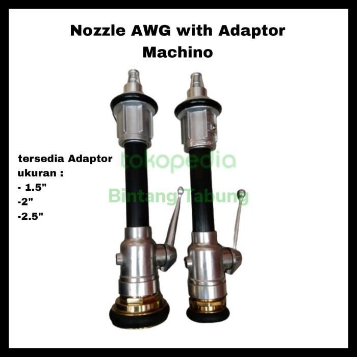 Jual Jet Nozzle Branch Pipe model AWG + Adaptor - + Adaptor 1.5" Best ...