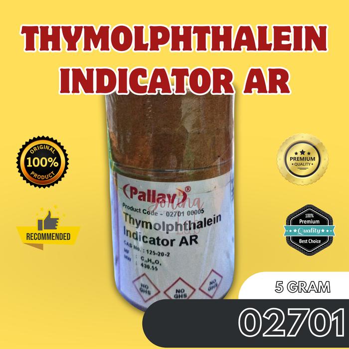 Jual Thymolphthalein Indicator AR, 5 gram - TMM - Kab. Bogor - Toko ...