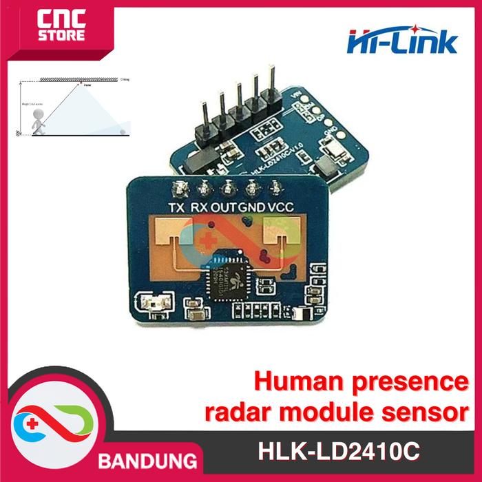 Jual HLK-LD2410C Human presence radar module sensor - Kota Bandung - CNC STORE BANDUNG | Tokopedia