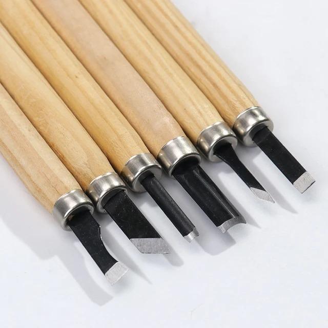 Jual Pisau Ukir Pahat Kayu Alat Seni Kerajinan Tangan / Wood Carving ...