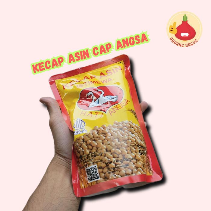 Jual Kecap Asin Cap Hati Angsa / Kemasan Refill 600 ml - Kota Tangerang ...