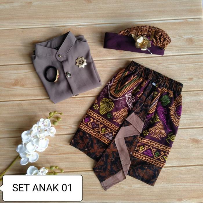 Jual PAKAIAN ADAT ANAK SET PAKAIAN ADAT BALI ANAK / BAJU KAMEN UDENG ...