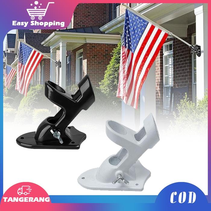 Jual Bracket Tiang Bendera Holder Tiang Bendera Dinding Dudukan Tiang ...