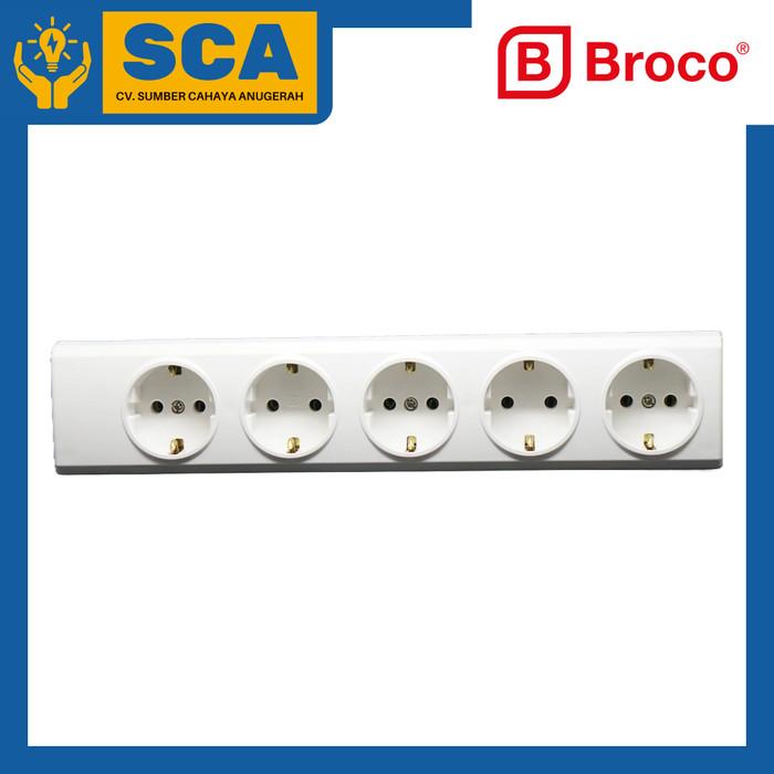Jual Broco Stop Kontak 5 Lubang NCP 1535055NCP - Kota Makassar - Sumber ...