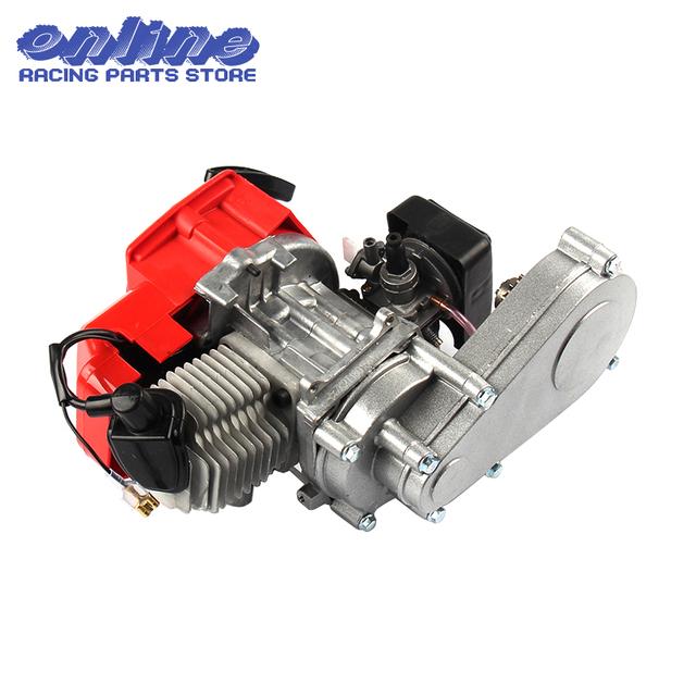Jual Mesin Motor 2 Tak 49CC Dengan T8F 14T Gear Box Sepeda Saku Mudah ...