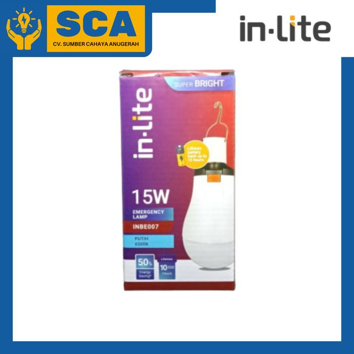 Jual Lampu Emergency Led Bulb Inlite 15W Putih 6500k - Kota Makassar - Sumber Cahaya - Makassar ...
