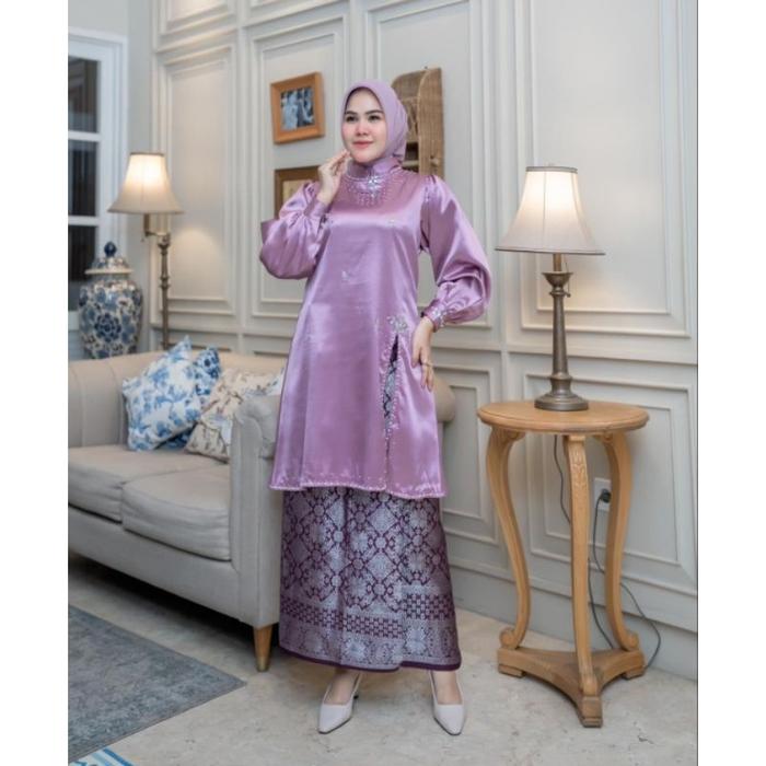 Jual Set Kebaya Kurung Melayu/Kurung Kekinian/Wisuda Modern Original ...