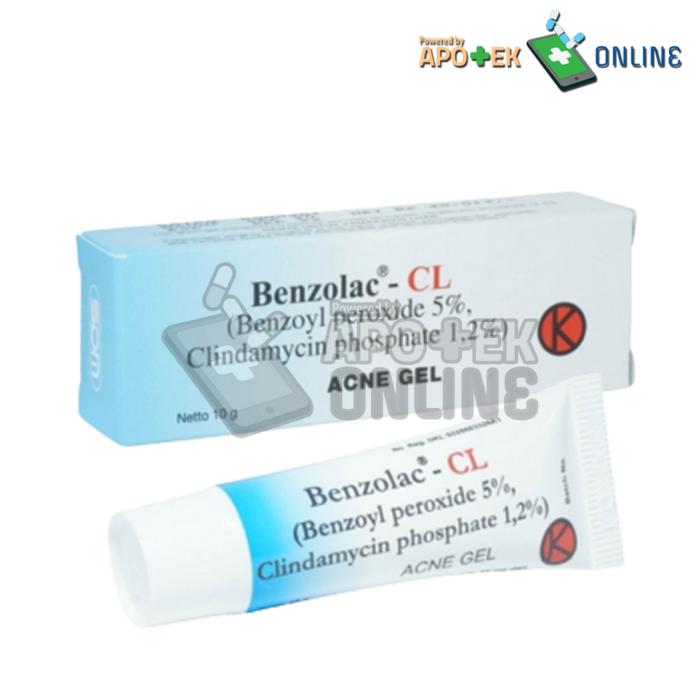 Jual BENZOLAC CL 5% CREAM 10 GR /SALEP JERAWAT/INFLAMASI JERAWAT ...