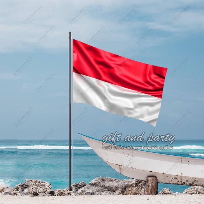 Jual ASLI BENDERA INDONESIA 90X135 / BENDERA PUSAKA / BENDERA MERAH ...
