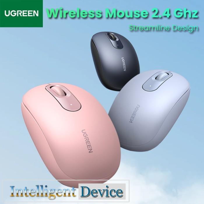 Jual UGREEN Wireless Mouse 2.4 Ghz Streamline 4 Levels DPI Plug and ...