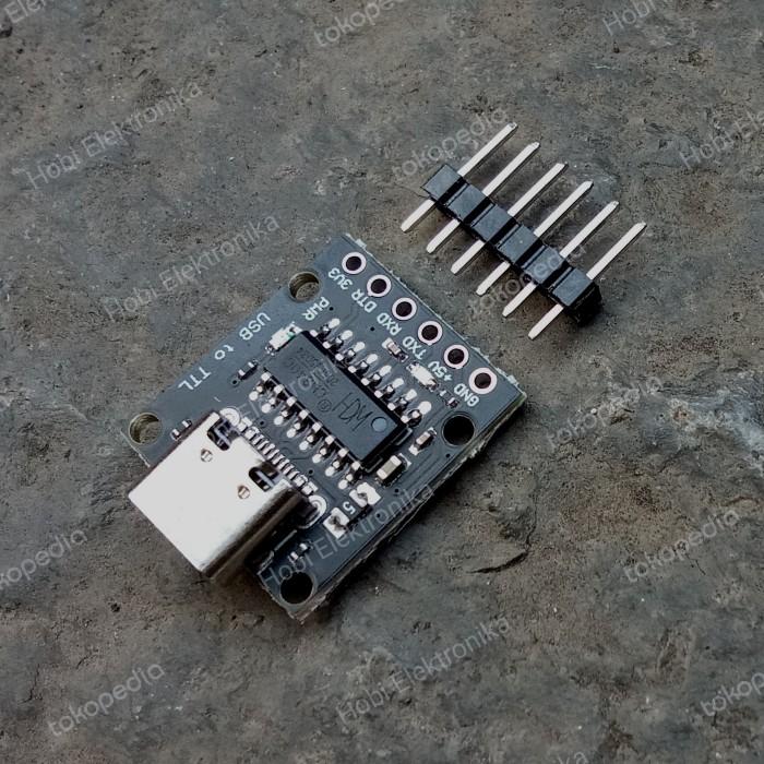 Jual Modul CH340 USB-to-TTL converter connector type-C tipe-C - Kab ...