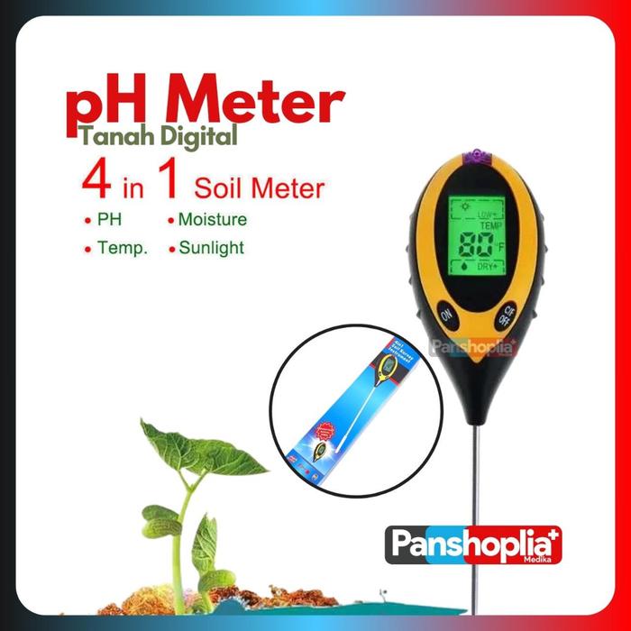 Jual Alat Ukur pH Meter Tanah / Soil Analyzer Tester - Jakarta Selatan ...