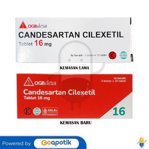 Jual CANDESARTAN CILEXETIL OGB DEXA MEDICA 16 MG BOX 30 TABLET ...
