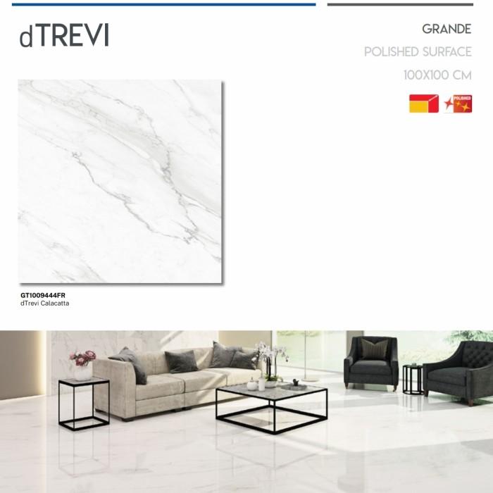 Jual Granit Roman Grande 100x100 dTrevi Calacatta GT1009444FR KW 1 Tre ...
