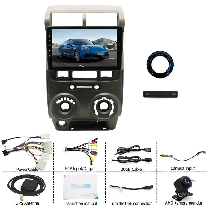 Jual GT 9 Inch Head Unit Untuk Avanza/Xenia 2004-2011 4G+64G Android 13 ...
