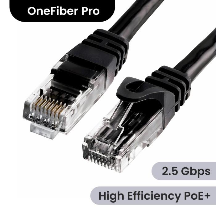Jual Kabel UTP LAN Internet RJ45 Cat.5e - 3 Meter - Hitam - OneFiber ...
