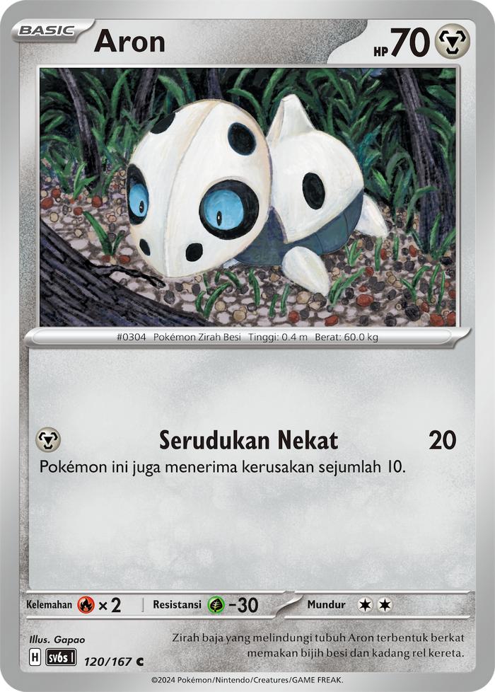 Jual Aron C sv6s 120/167 Topeng Transfigurasi - Pokemon TCG Indonesia - Kab. Tangerang - Voltage ...