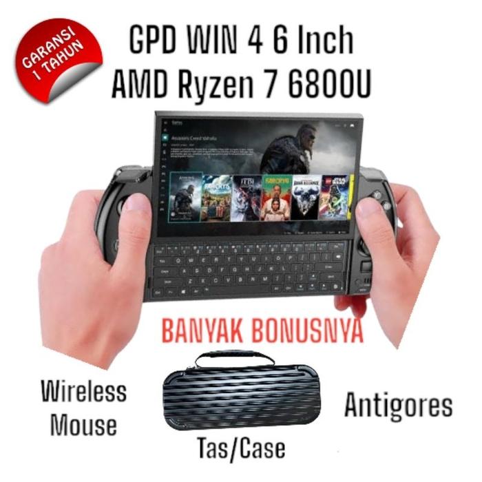 Jual GPD WIN 4 2023 AMD Ryzen 7 6800U 6 Inch Windows 11 Steam OS - Kota Bandung - Teh Bigs ...