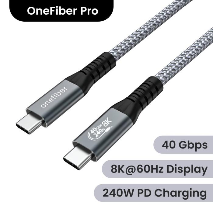 Jual Kabel USB 4 Thunderbolt 3/4 Type C to Type C 40Gbps 8K Display ...