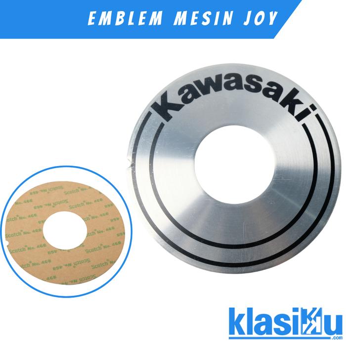 Jual Emblem Logo Kalter Calter Mesin Kawasaki Binter Joy An80 Original ...