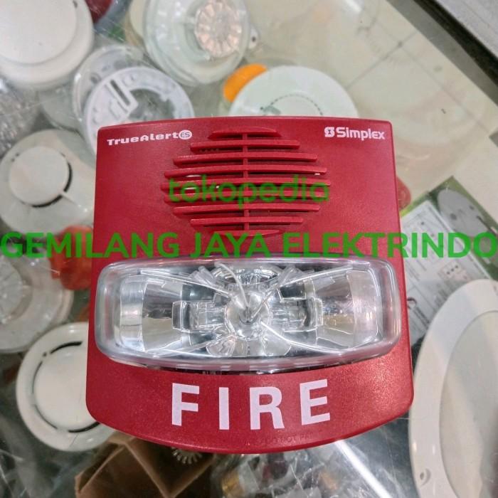 Jual SIMPLEX 49AV-WRF HORN STROBE FIRE ALARM ADDRESSABALE SIMPLEX ...