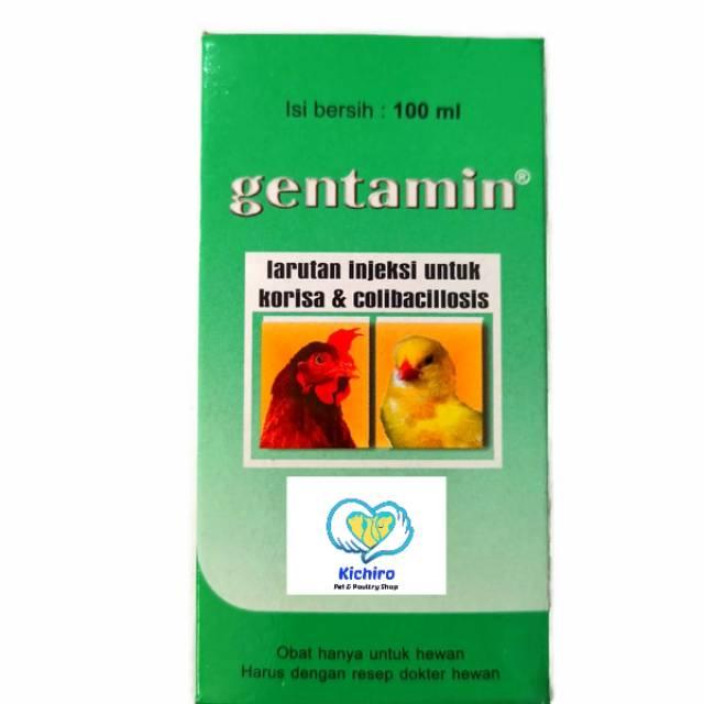 Jual Gentamin 100 ml Larutan Injeksi Korisa & Colibaciliosis Ayam ...